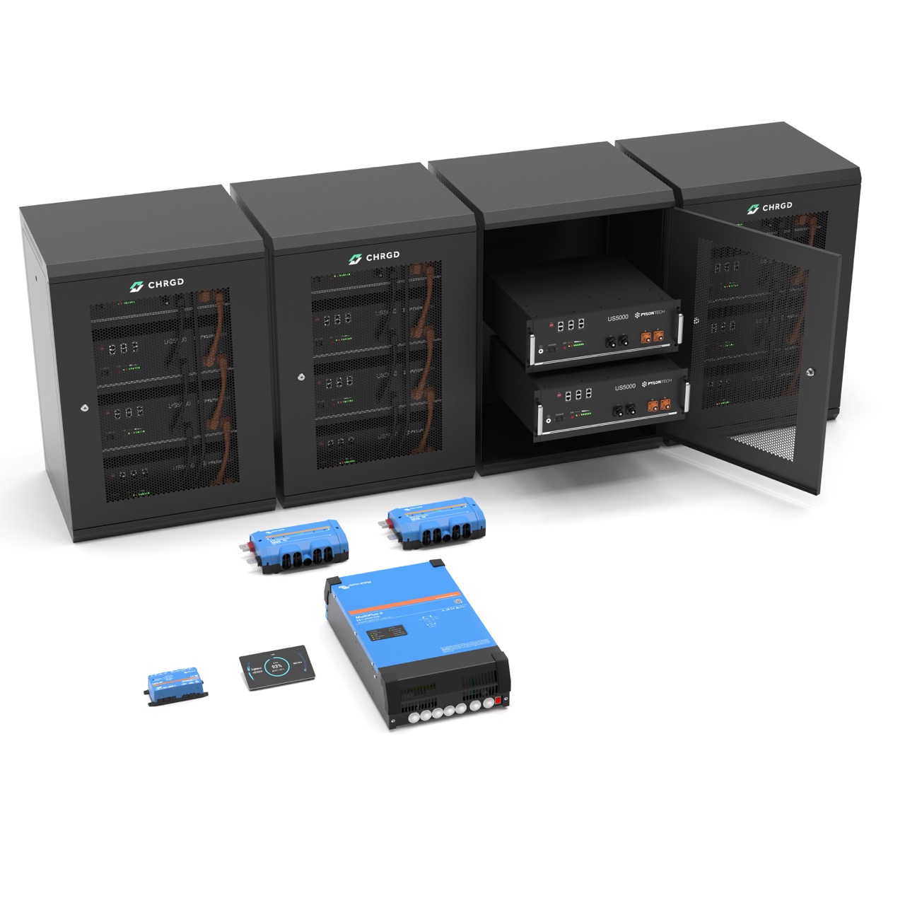 Installatieset - 1 fase 70kWh - CHRGD